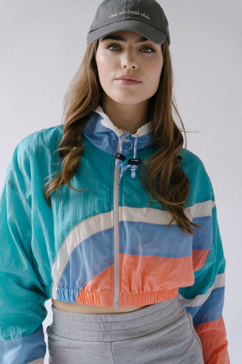 +REwork Cropped Windbreaker | Upcycled Vintage Clothing Online – GOAT ...